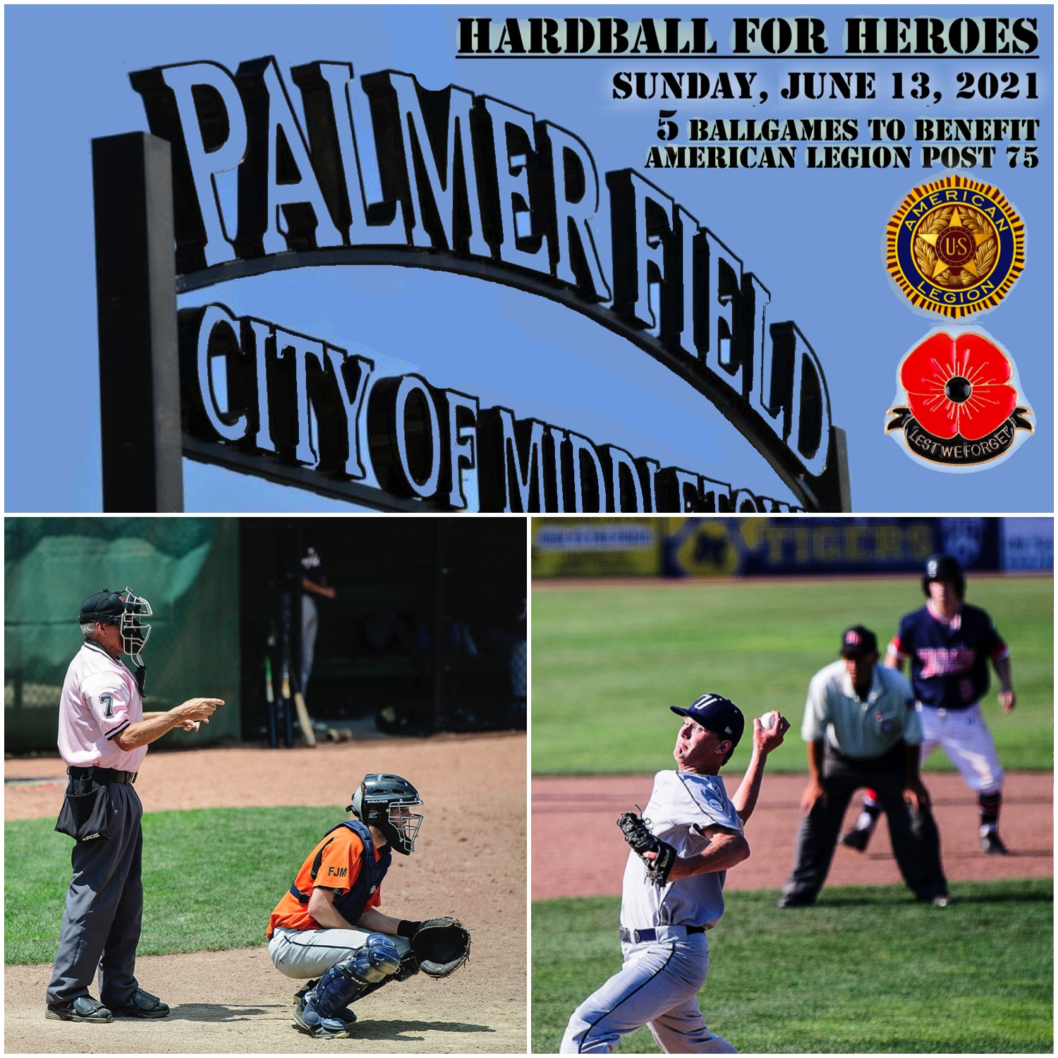 Hardball For Heroes at Palmer Field – Greater Hartford Twilight ...
